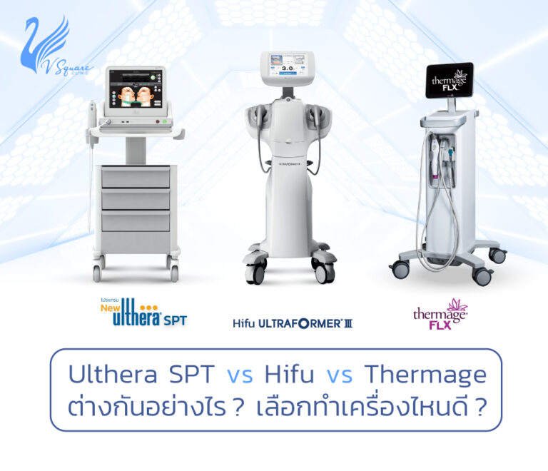 Ulthera vs Hifu vs Thermage ต่างกันอย่างไร? เหมาะกับใคร? ทำแบบไหนดี?