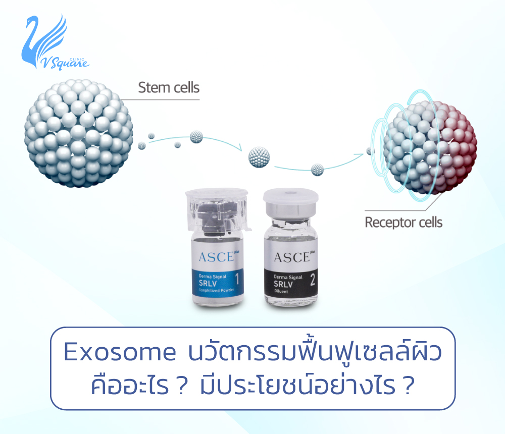 exosome ซ่อมแซม ฟื้นฟูเซลล์ผิว เห็นผลแค่ไหน ปลอดภัยไหม