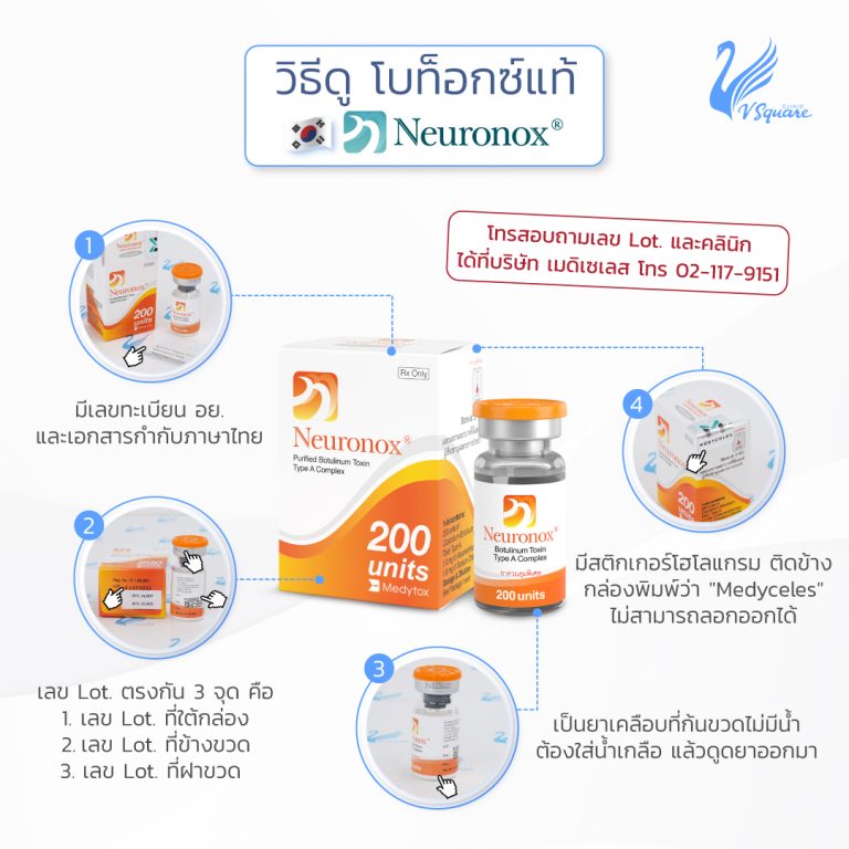 โบท็อกซ์ Neuronox คืออะไร ราคาเท่าไหร่ ต่างกับยี่ห้ออื่นอย่างไร